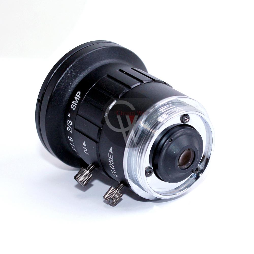 8.0 Mega Pixel 4K 2.5mm CS mount F1.6 Lens 2/3&quo... – Vicedeal