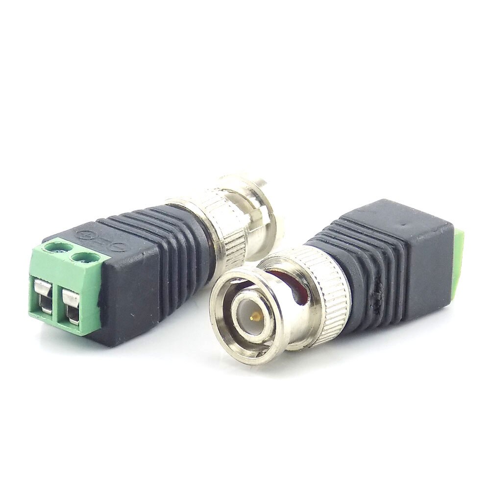 100Pcs BNC DC Male Connector Plug Adapter Video Ba... – Vicedeal