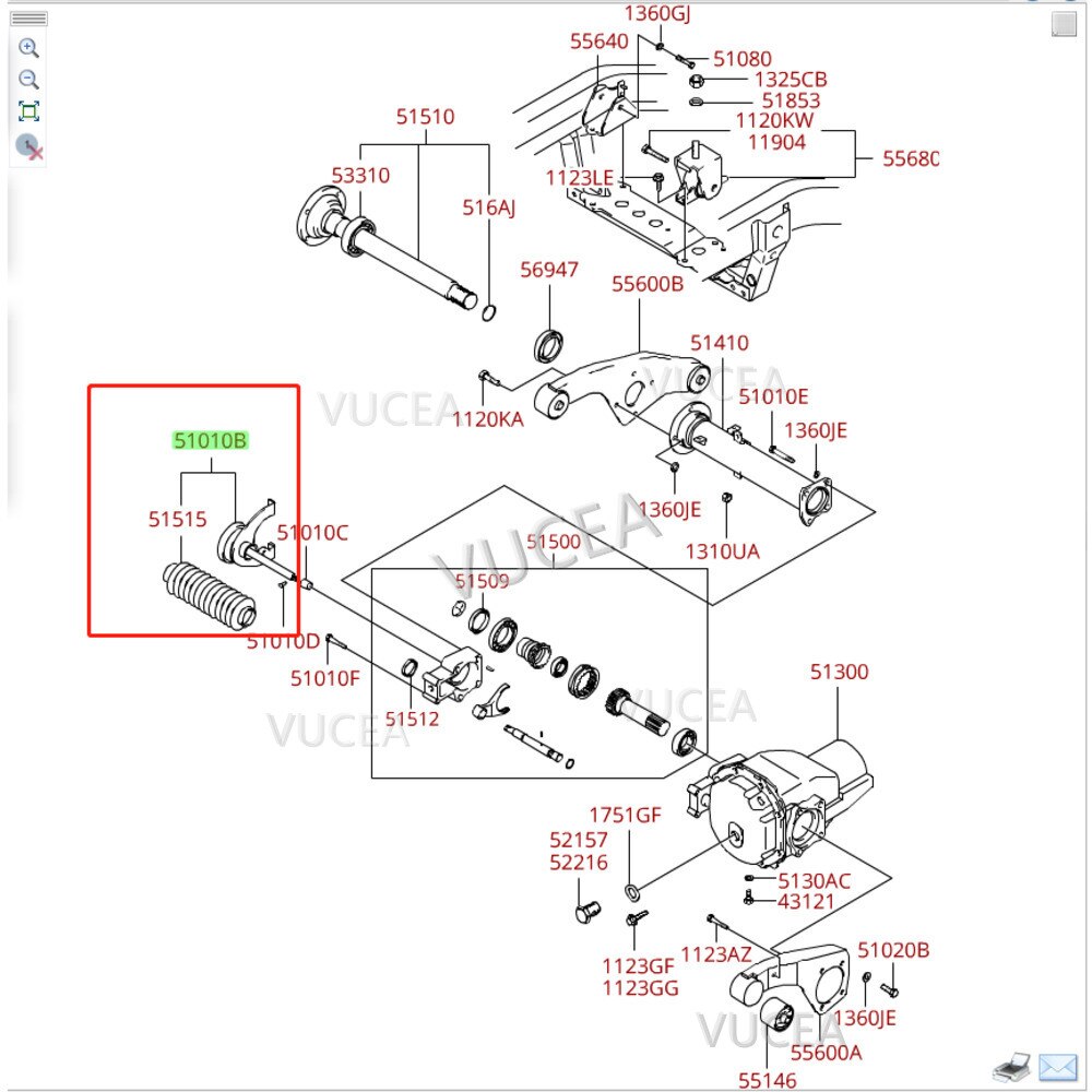 Roue Libre Embrayage Actionneur 51010H1000 51010 H... – Grandado