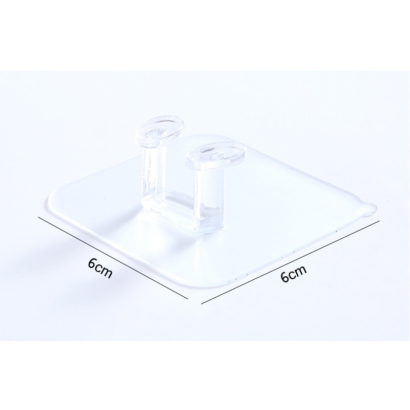 3 kpl/erä kaapelivaijeri seinäkoukut läpinäkyvä ke... – Grandado