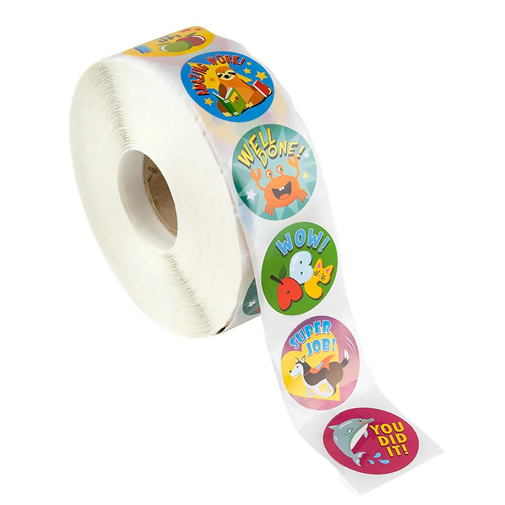 500pcs Reward Stickers Encouragement Sticker Roll ... – Vicedeal