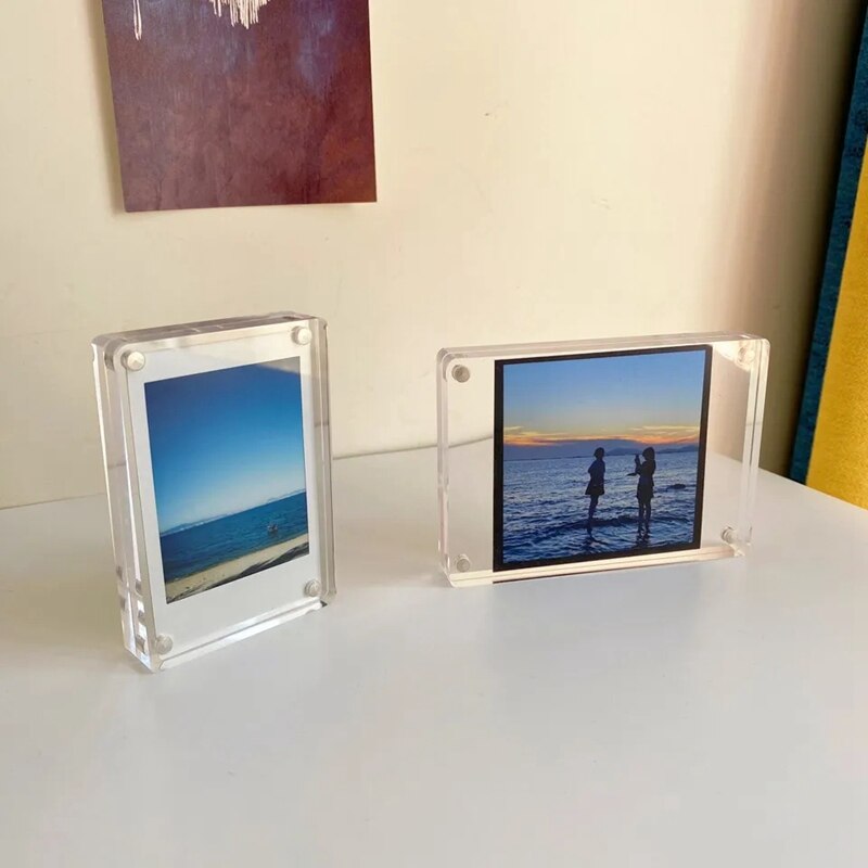 Nordic Photo Frames Transparent Acrylic Frame Post... – Vicedeal