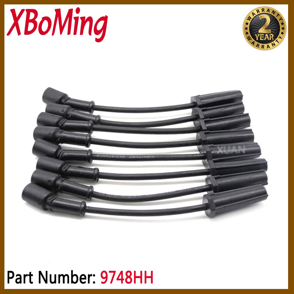 8Pcs Ontsteking Bougie Draad Kit Set Kabel 9748HH ... – Grandado