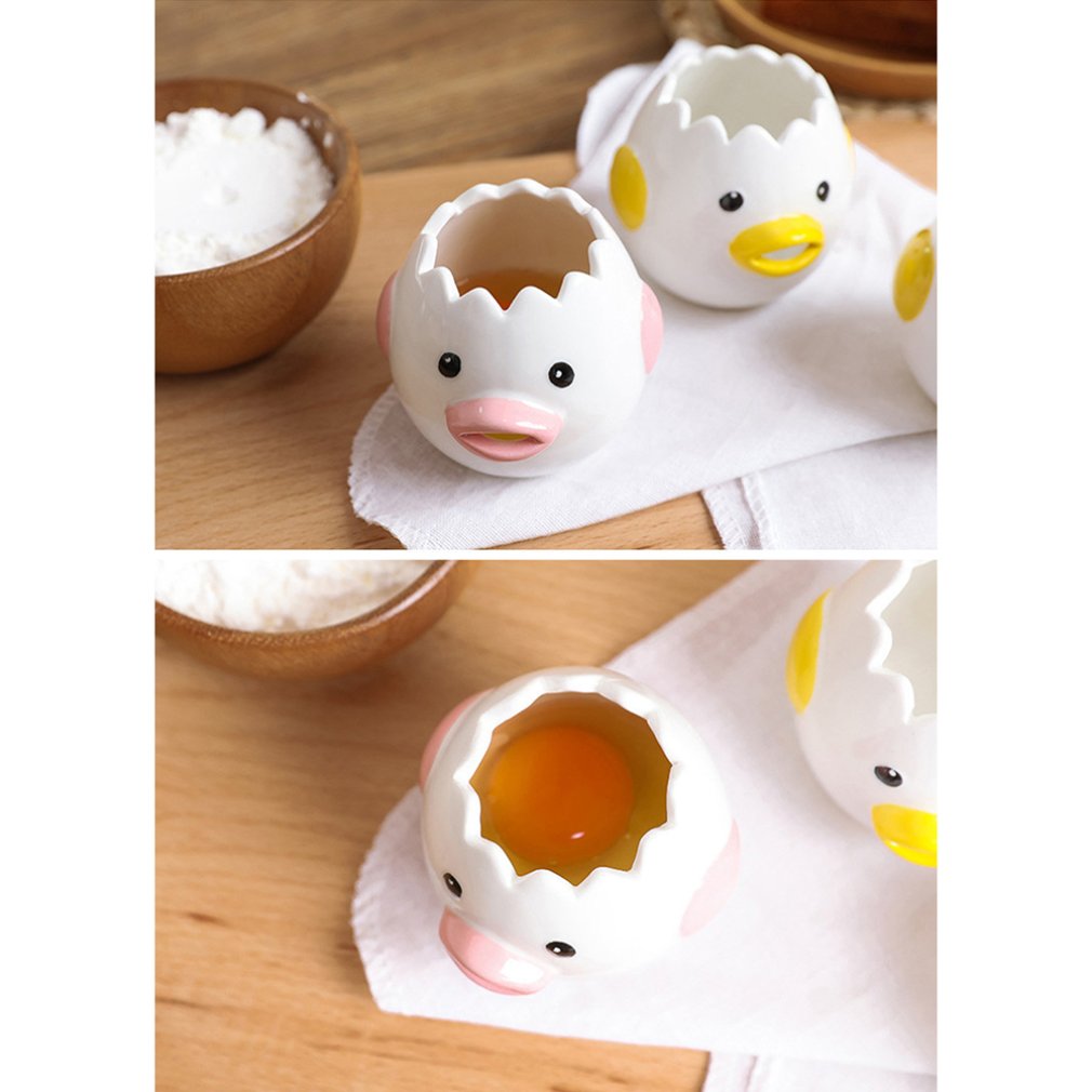Leuke Kip Keramische Eiwit Separator Creatieve Ei ... – Grandado