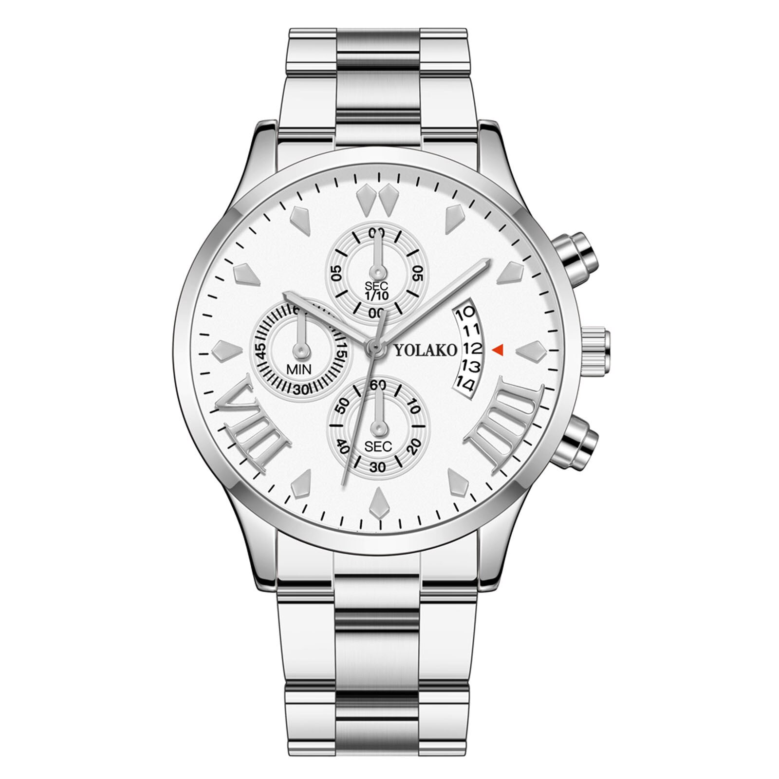 Luxury Quartz Men's watches Rose Gold Stainless St... – Grandado