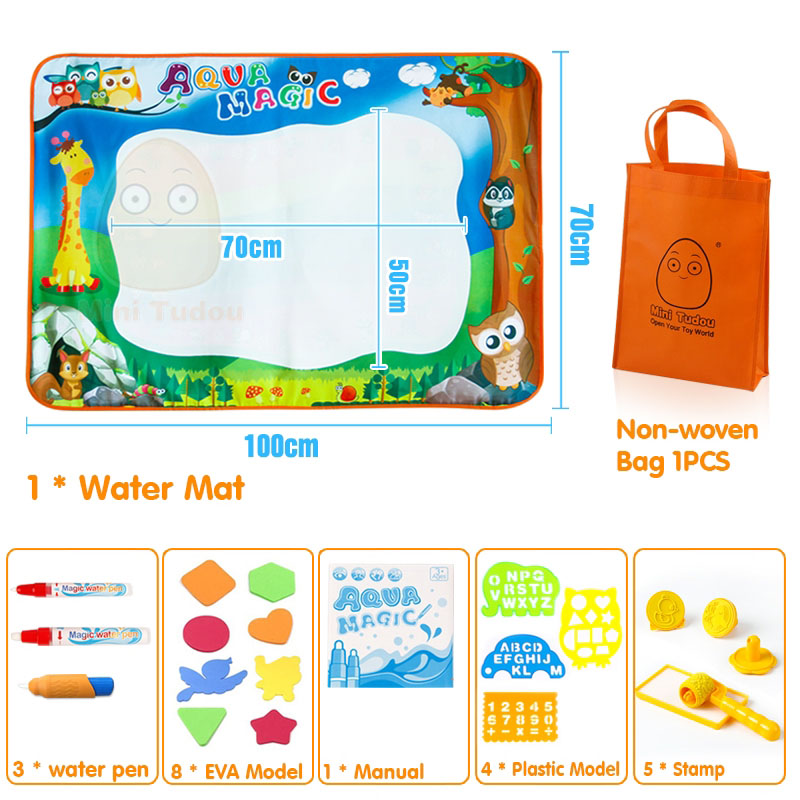 Water Toys For Boys 100*70CM Drawing Mat With Play... – Grandado
