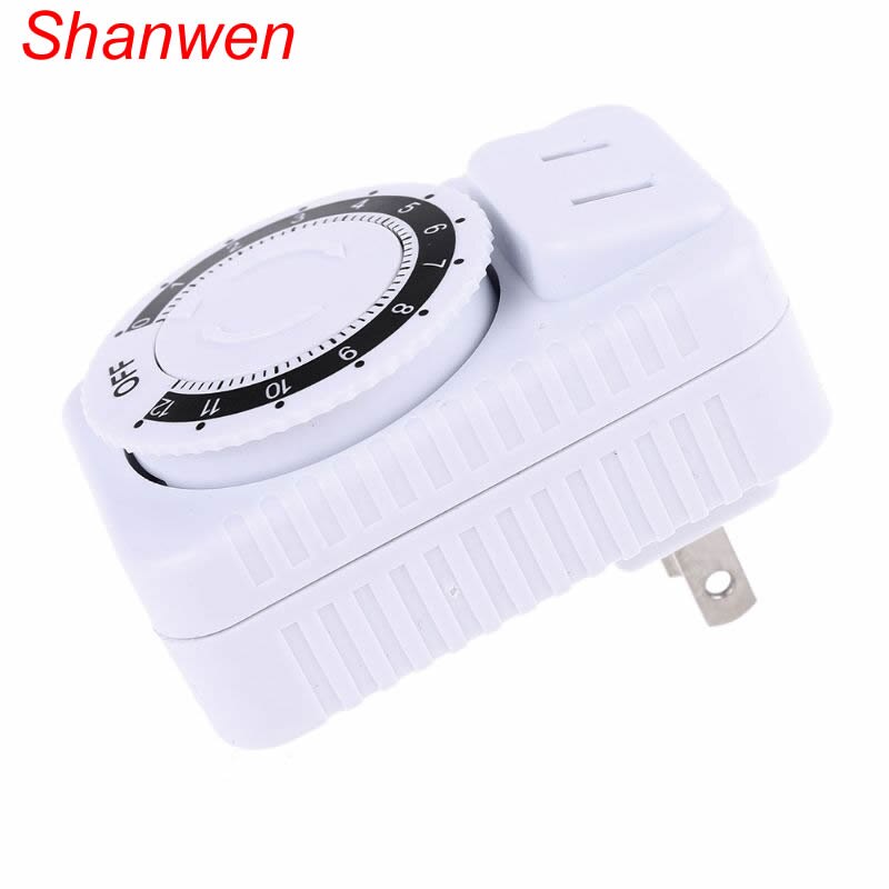 AC 110V 12 Hour Mechanical US Plug Switch Timer So... – Grandado