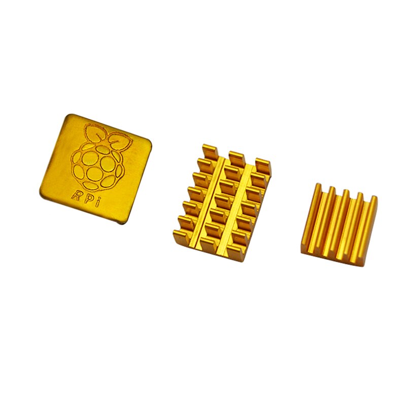 Raspberry Pi 4 Kühlkörper 3 stücke Aluminium Kühlk... – Vicedeal