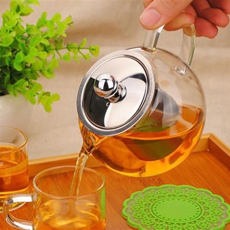 1300ml Heat Resistant Glass Teapot Induction Cooke... – Vicedeal