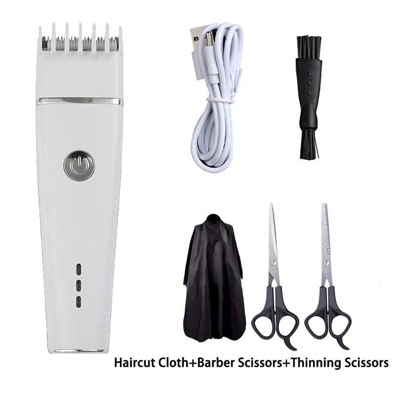USB Electric Hair Clipper Two Speed Ceramic Cutter... – Vicedeal