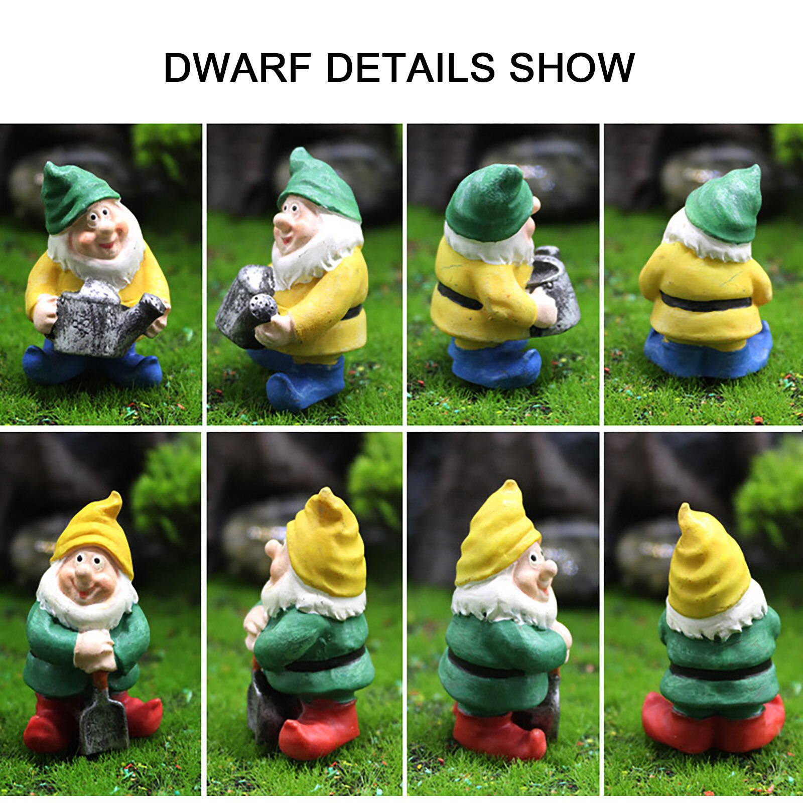Mini Dronken Gnome Dwergen Grappig Hars Standbeeld... – Grandado