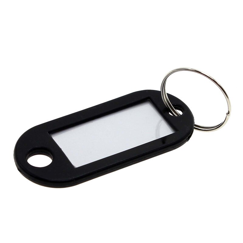 10pcs Plastic Key Tags Assorted Key Rings ID Tags ... – Vicedeal