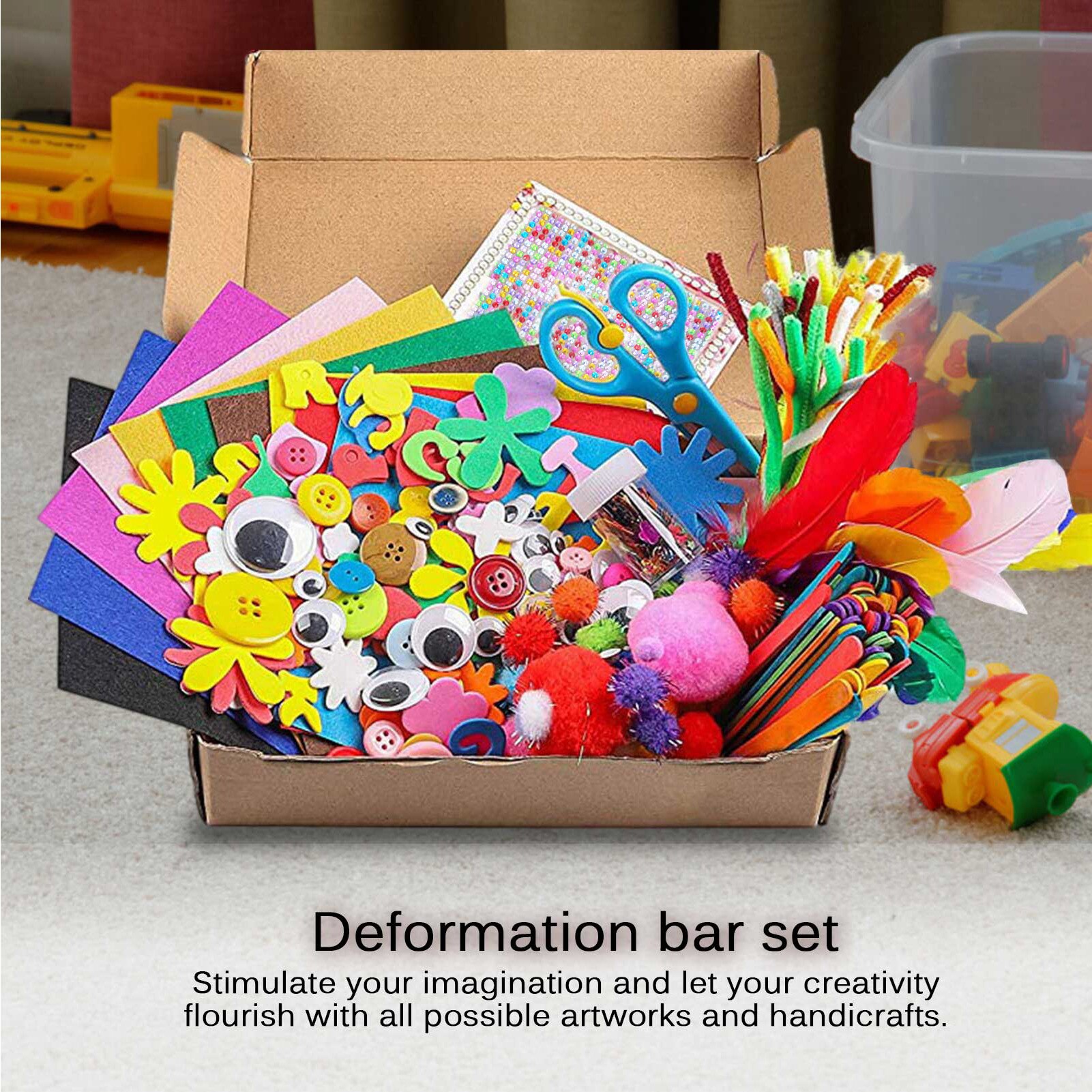 Craft Art Supply Kit Handmade Educational Toy Set ... – Vicedeal