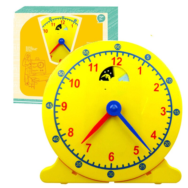 Mathematics Toys Clock Toy Math Cognitive Clock Mo... – Vicedeal