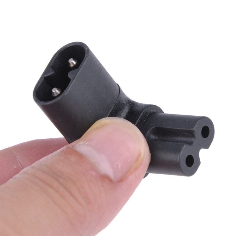 2.5A IEC320-C8 to C7 90 Degree Up Angle Angled Pow... – Vicedeal