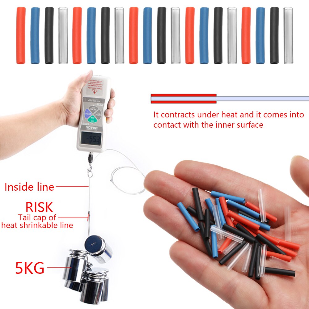 Ultralight Cable End Caps Heat shrink Crimps Inner... – Vicedeal