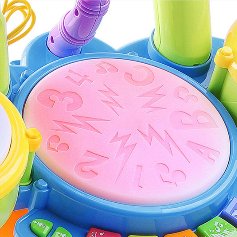 Children's Jazz Drum Set Musical Instrument Beat F... – Grandado
