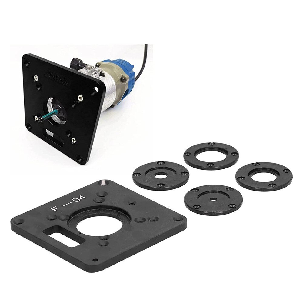 Aluminium Carpinte Router Table Insert Plate Multi... – Grandado