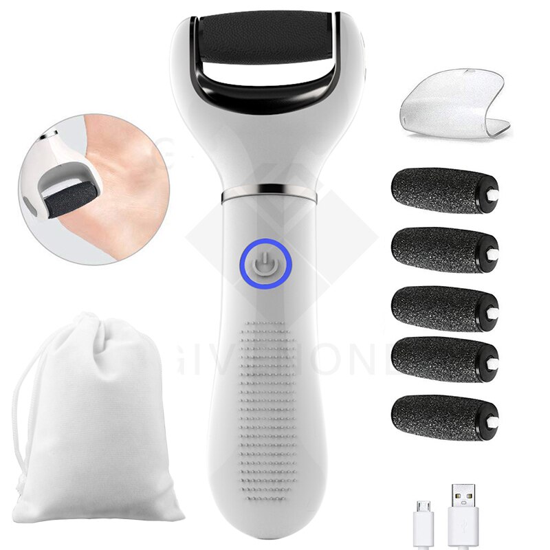 Electric Foot File Pedicure Tools Dead Skin Callus... – Grandado