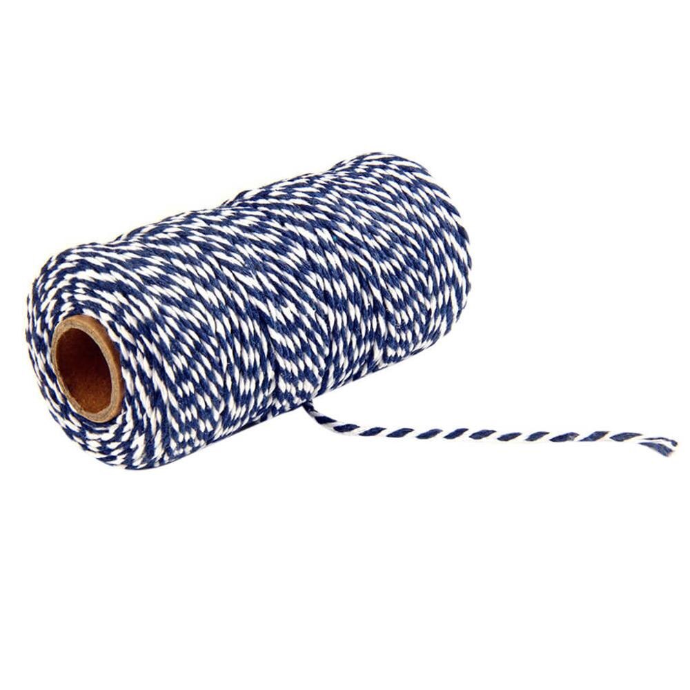 2mmx100m Natural Handmade Cotton rope Cord Macrame... – Grandado