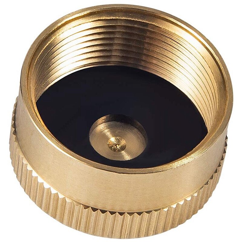 5 Pieces Solid Brass Refill Cap 1 LB Propane Bottl... – Grandado