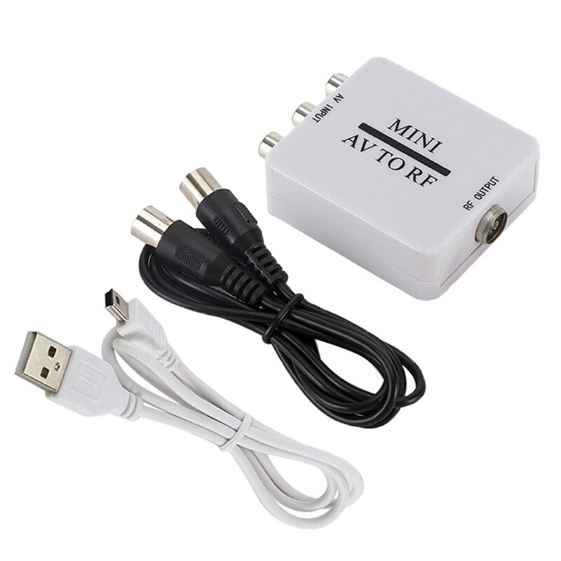 Rca/Composite A/V Naar Rf/Coax/Coax Converter Rf M... – Vicedeal