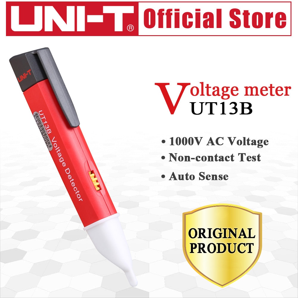 UNI-T UT13B AC Voltage Detectors Auto Sense Test Pen 50V-1000V ...