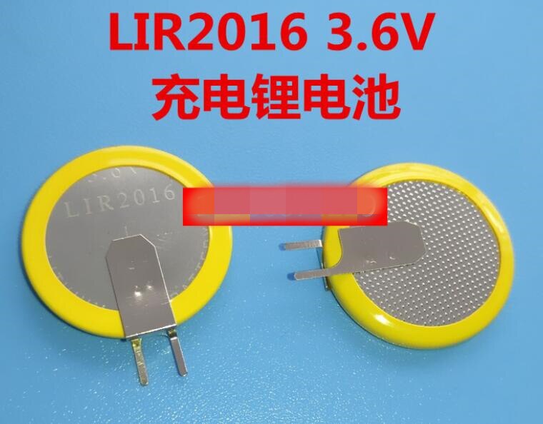 2PCS LIR2016 3.6V rechargeable lithium battery Wel... – Vicedeal