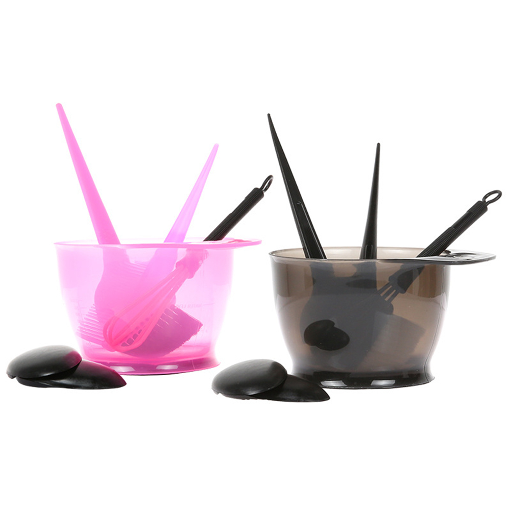 5Pcs Hair Dye Kit DIY Hair Color Dye Bowl Comb Bru... – Grandado