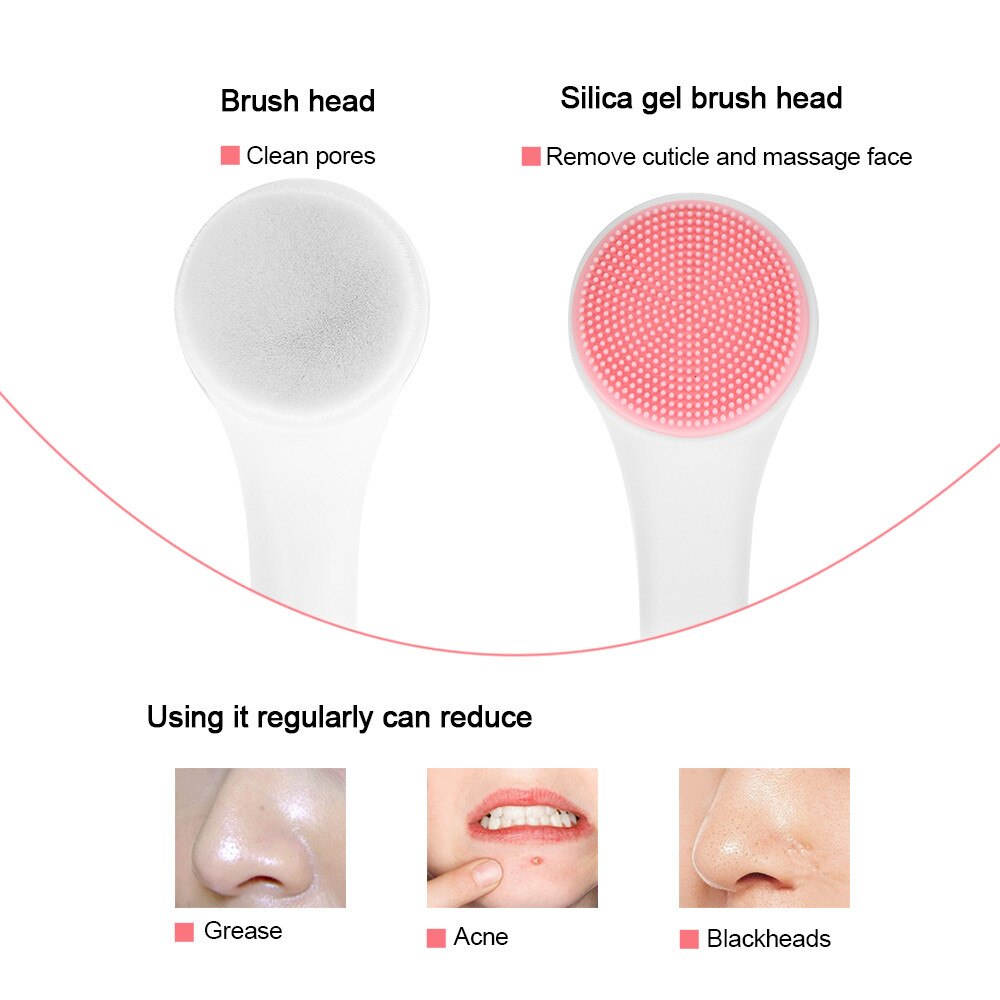 3D Double Side Multifunctional Face Brush Skin Cle... – Vicedeal
