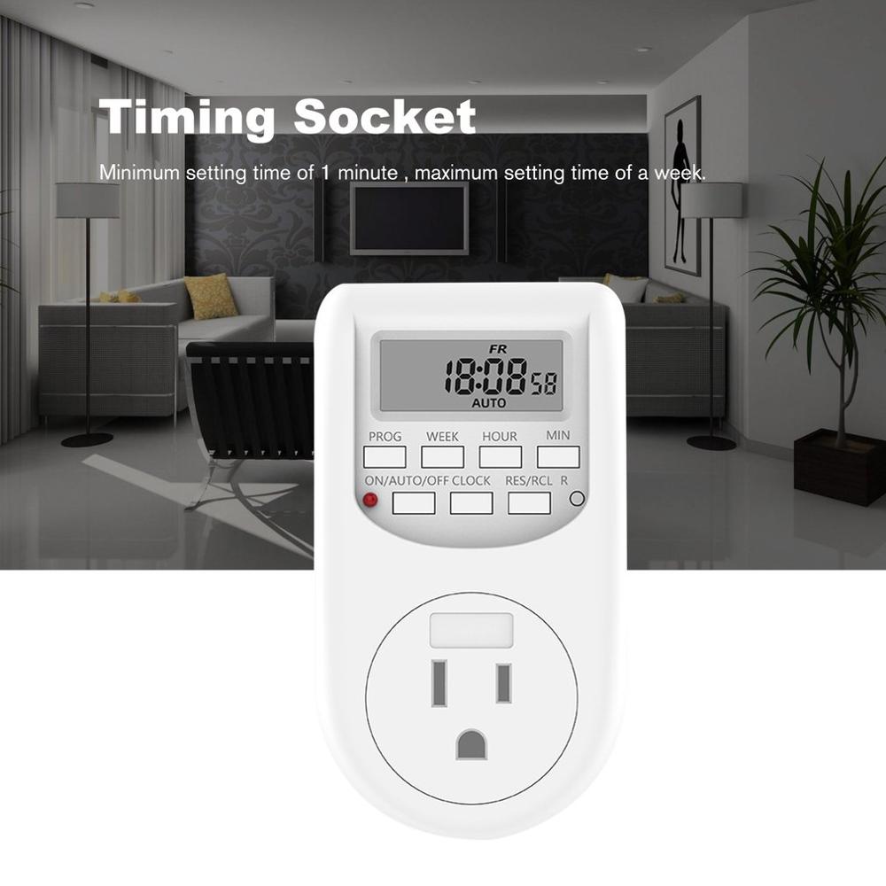 Weekly Programmable Digital Smart Timer Time Switc... – Grandado