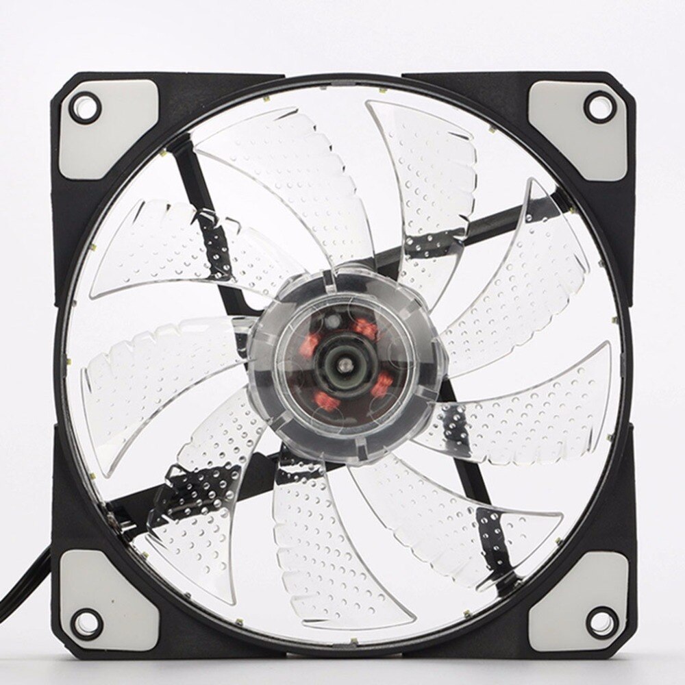 120mm pc computer fan 15 Lichten LED Cooler Coolin... – Vicedeal