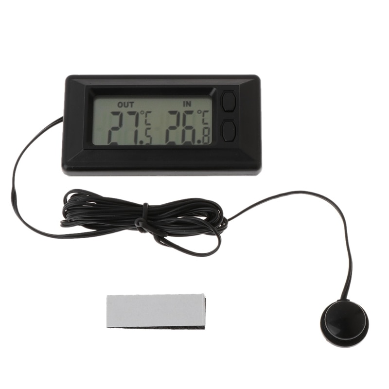 Auto bil lcd digital display inomhus utomhus termo... – Vicedeal