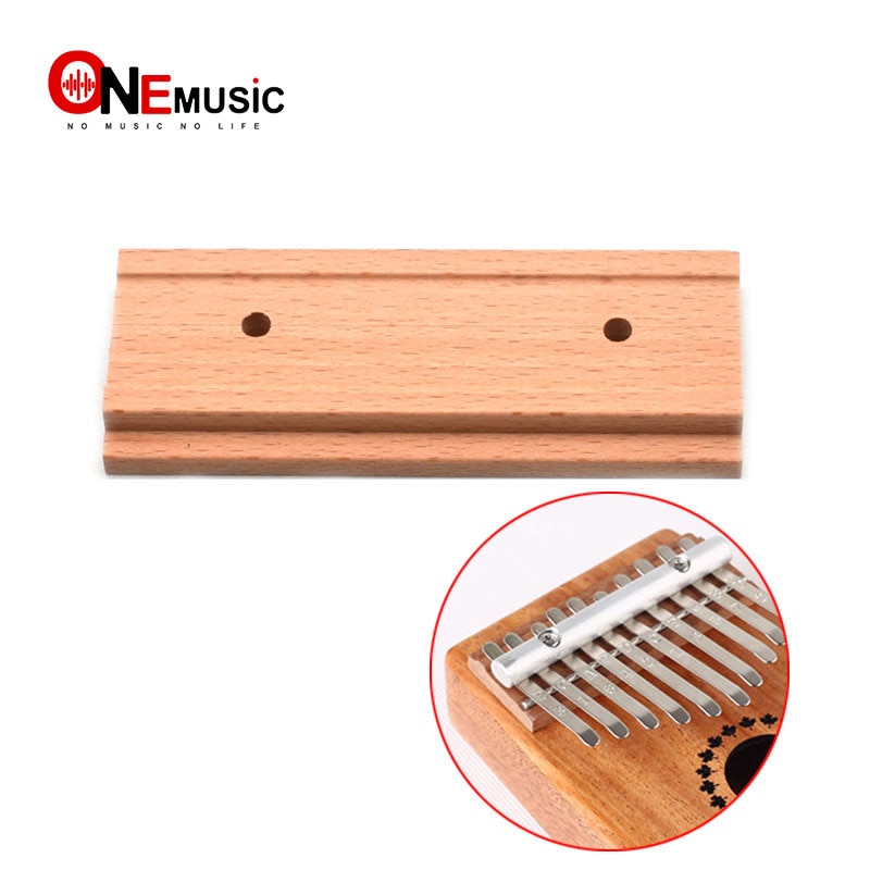Wood 10 key kalimba bridge diy tumme piano trä bri... – Grandado