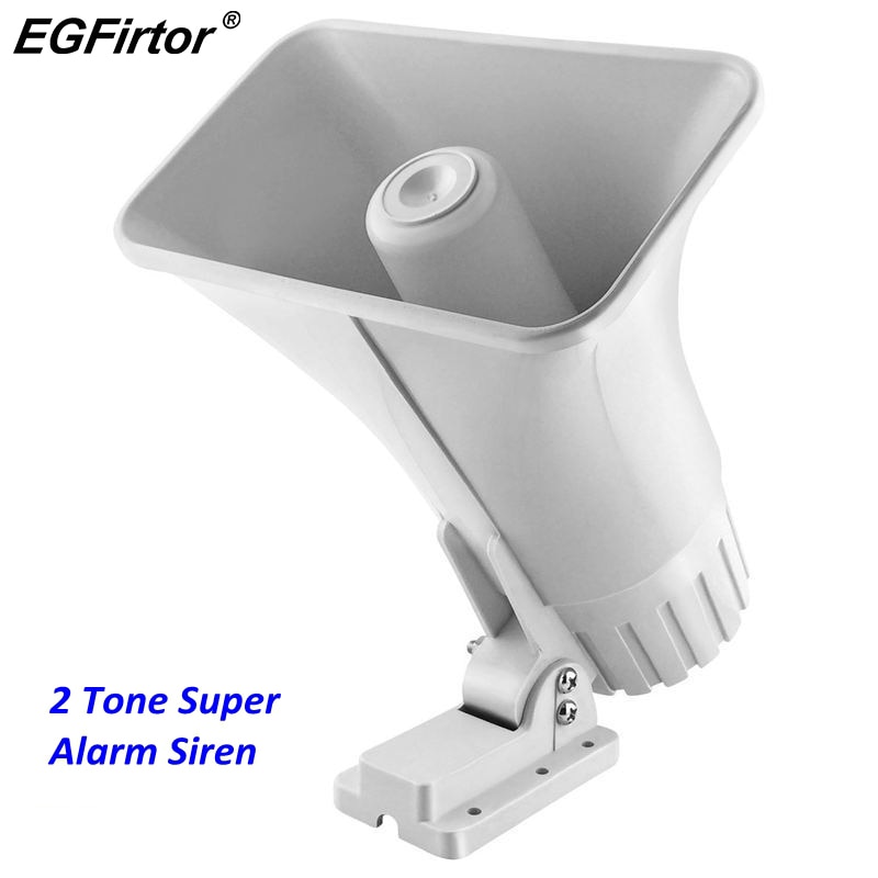 DC 12V Wire 30 Watt Siren Dual Tone Indoor/Outdoor... – Vicedeal