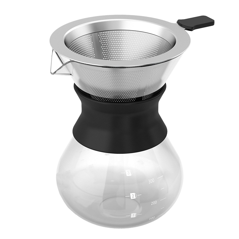 Pour Over Brewer-Unlock Flavor with Paperless Filt... – Grandado