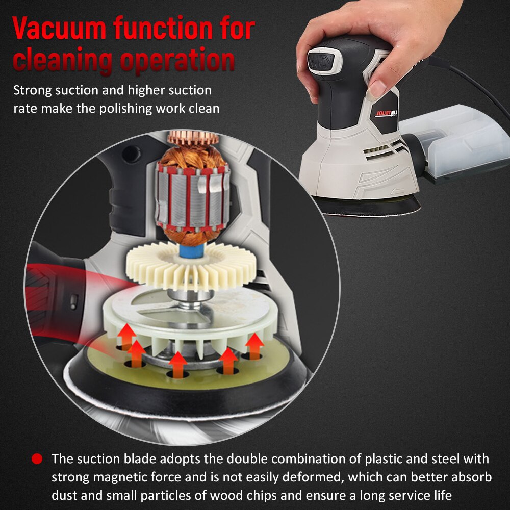 240w polijstmachines voor auto's, hout, schuurmach... – Vicedeal