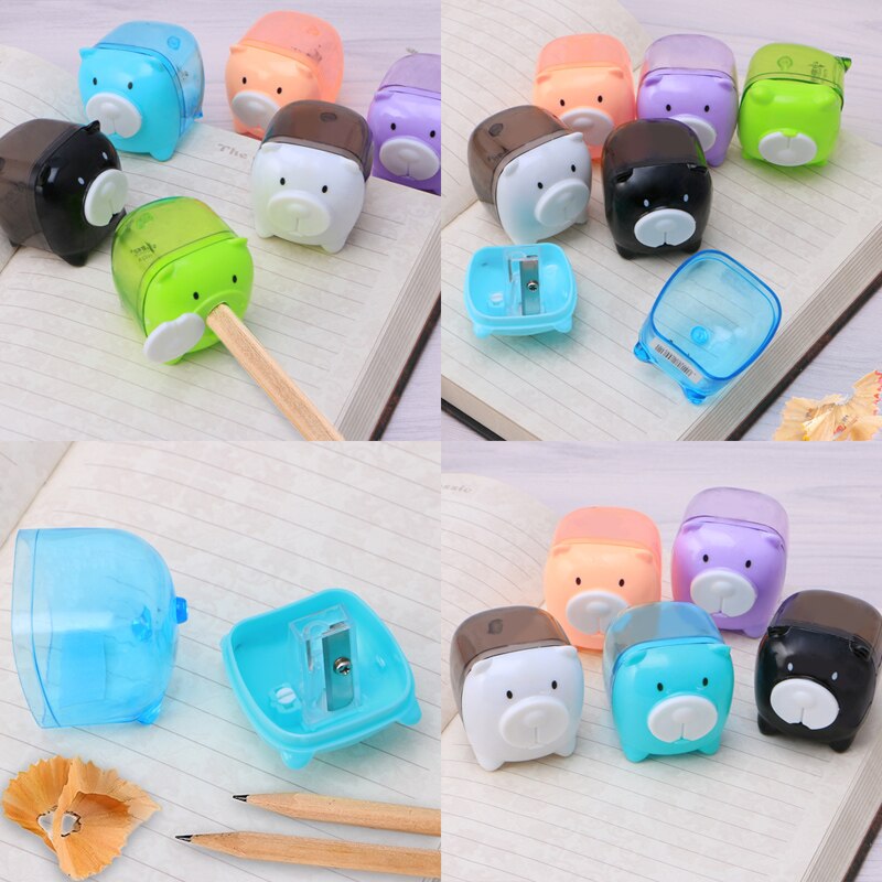 1pc Cute Mini Pig Pencil Animal Sharpener Statione... – Vicedeal