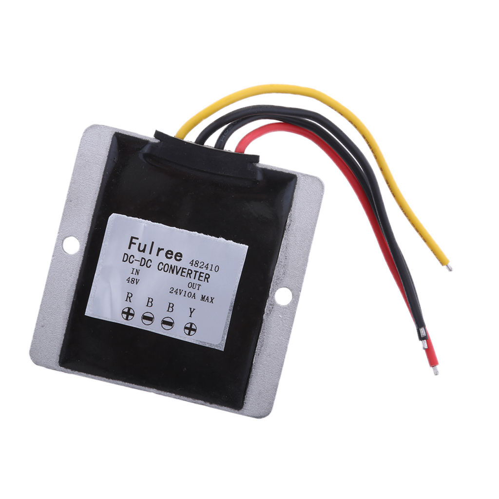 48V to 24V 10A 240W Voltage Reducer DC Converter 3... – Grandado