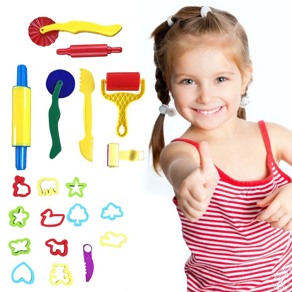 DIY Slime Play Dough Tools Set Accessories Plastic... – Grandado