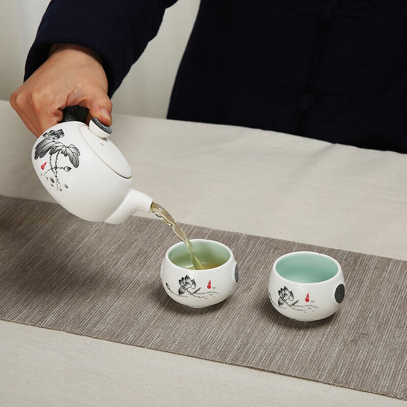 Portable Kungfu Tea Set Travel Outdoor Office Simp... – Grandado