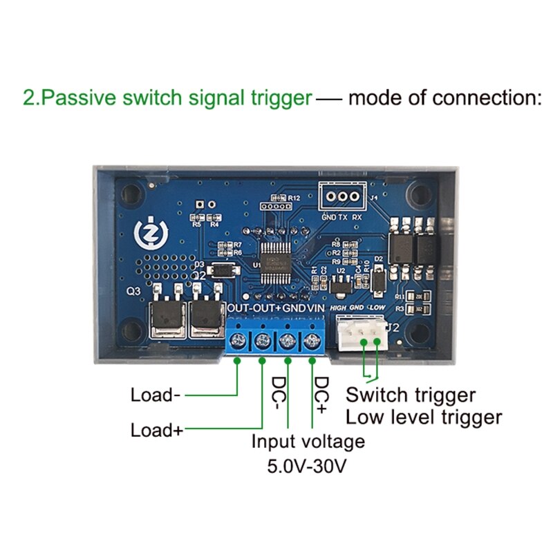 5-30V MOS Switch Trigger Cycle Time Delay Module 0... – Grandado