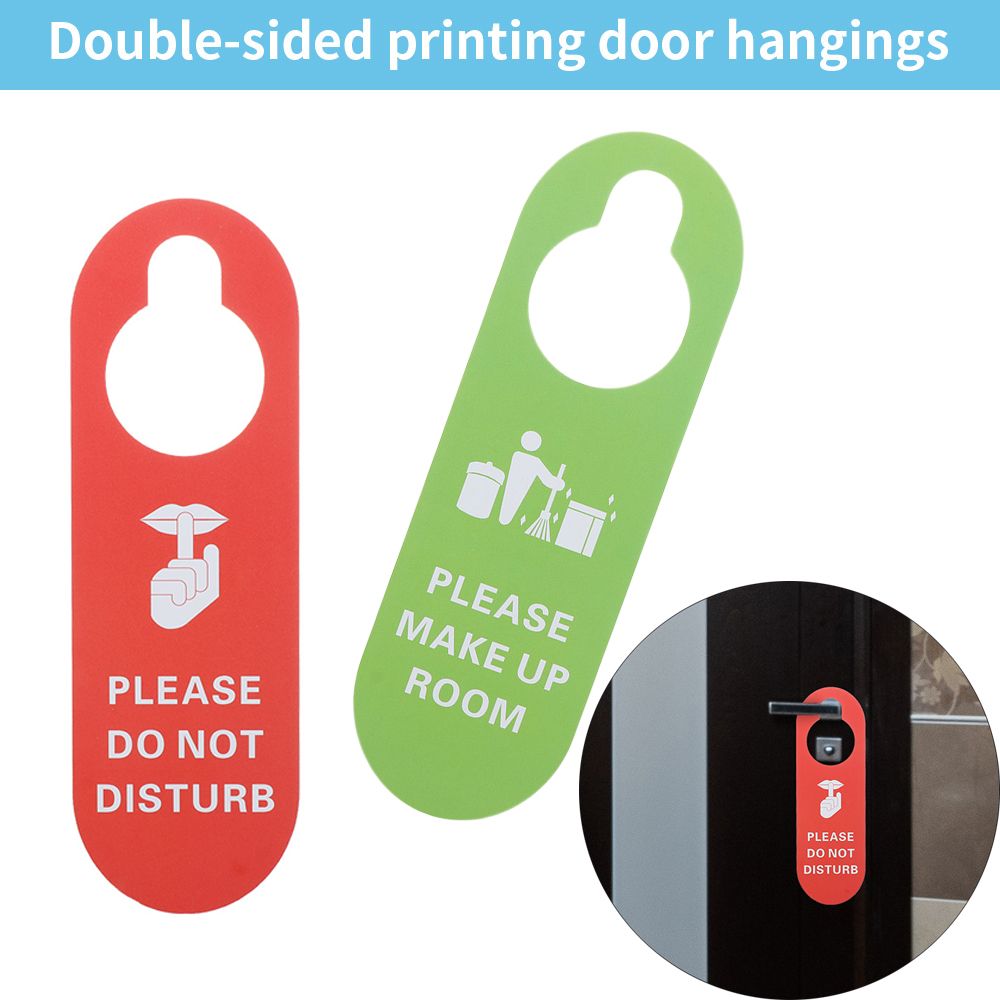 Door Knobs Hanger Pendant Cleaning Label Door Hang... – Grandado