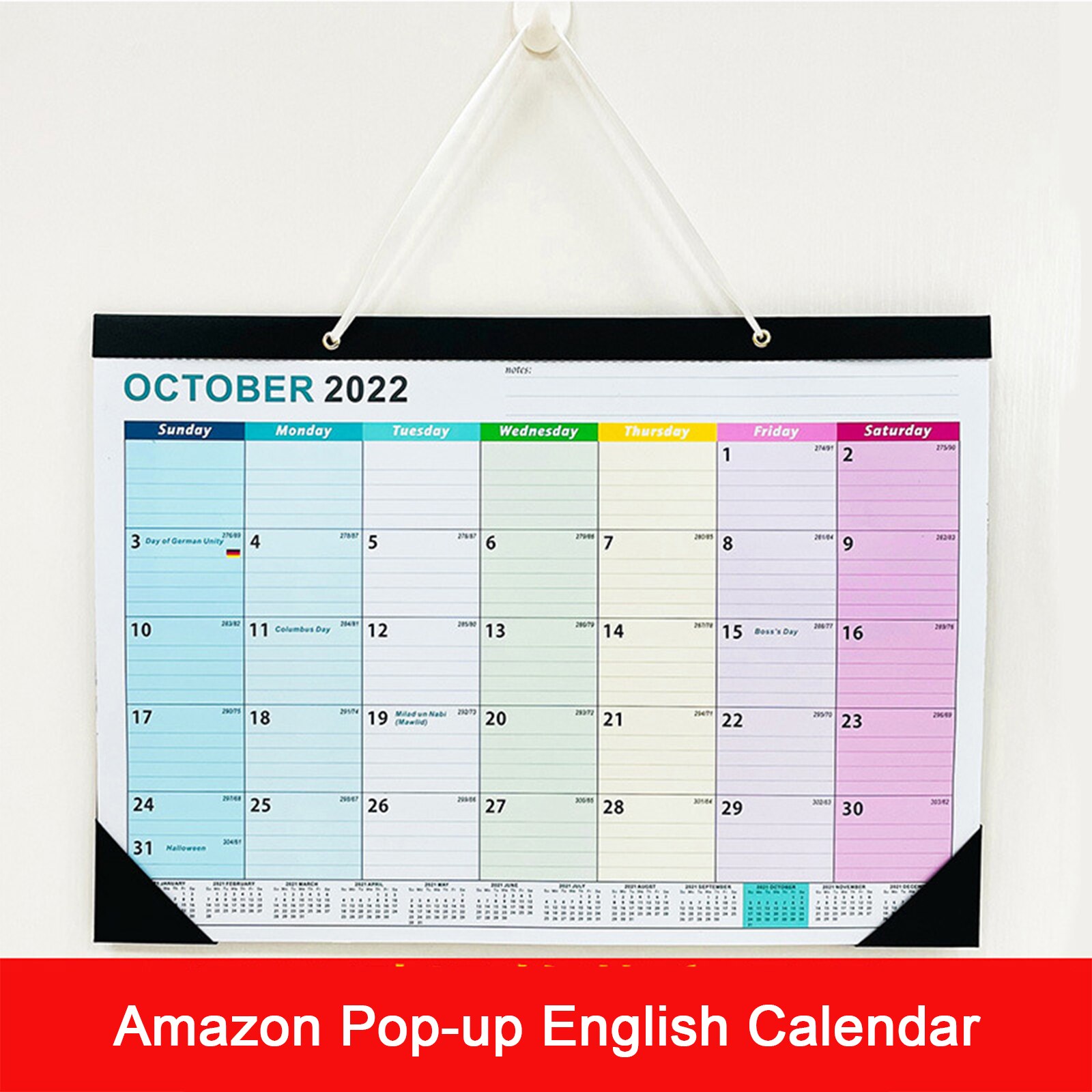 20 Sheets Kawaii Notebook Portable 2022 Agenda Dia... – Grandado