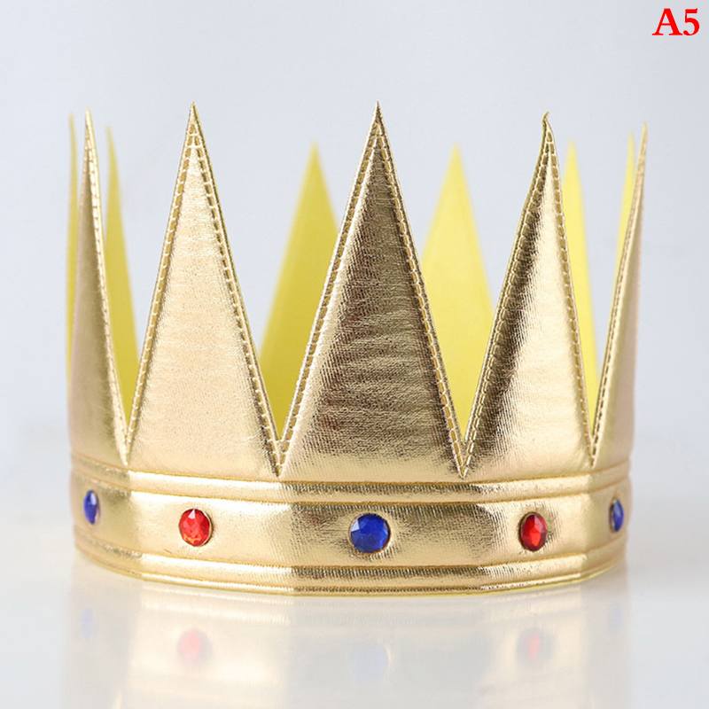 Birthday Crown Hats Girl Queen Hat Boys King Kids ... – Grandado