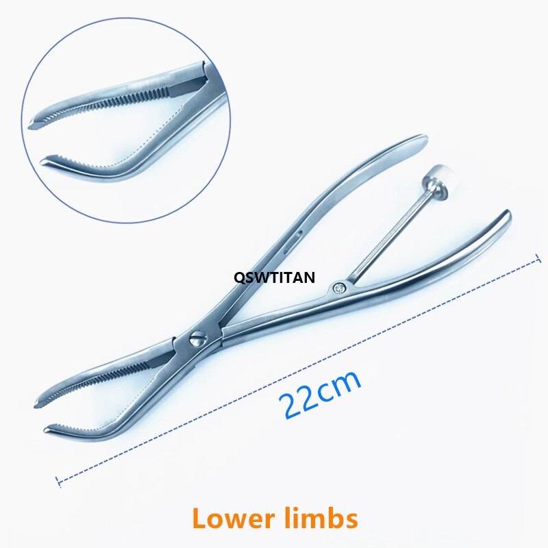 Upper/lower Bone Reduction Forceps Serrated Jaws v... – Grandado