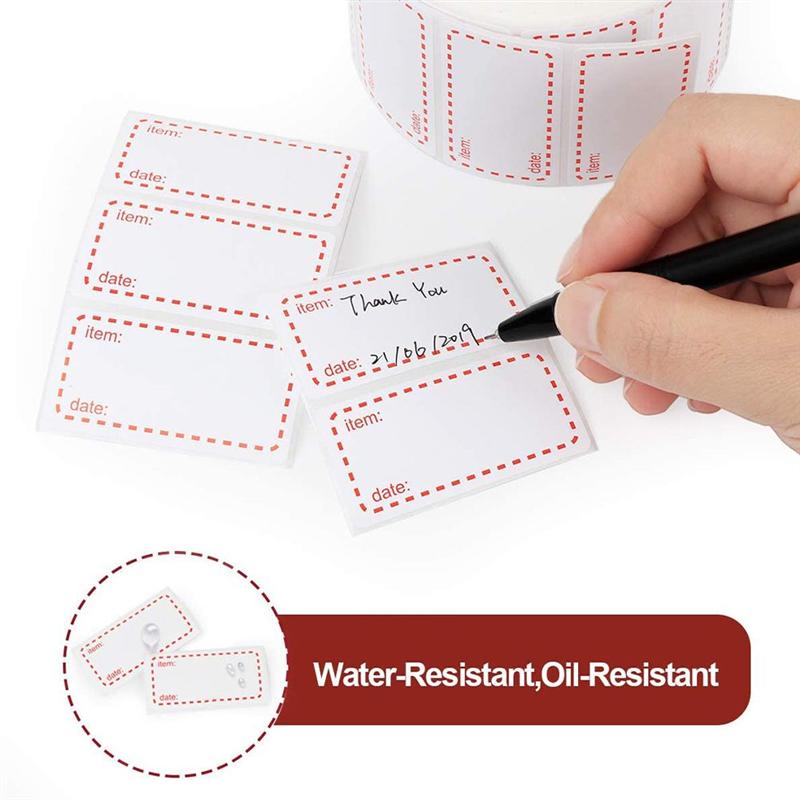 1000pcs/Roll Waterproof Spice Label Sticker Kitche... – Vicedeal