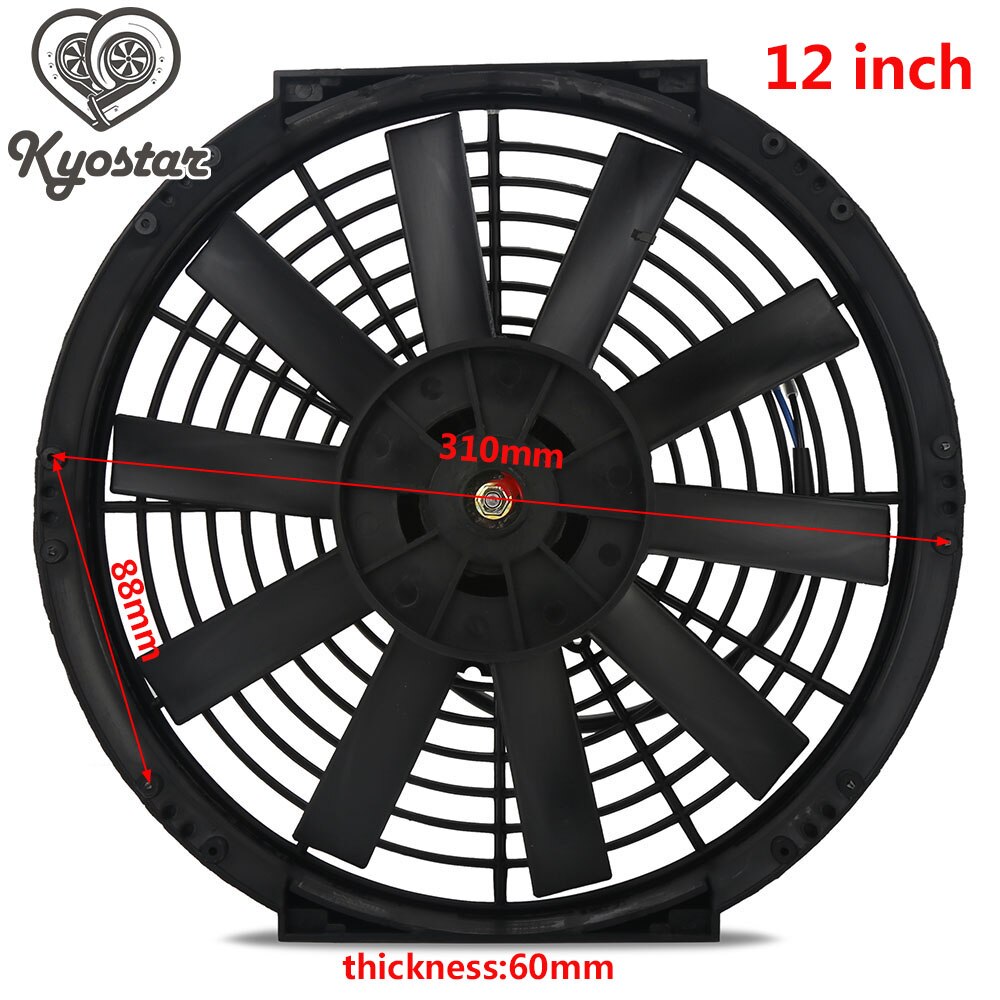 Universal 8" 10" 12" 14" Slim Electric Pull Push F... – Vicedeal