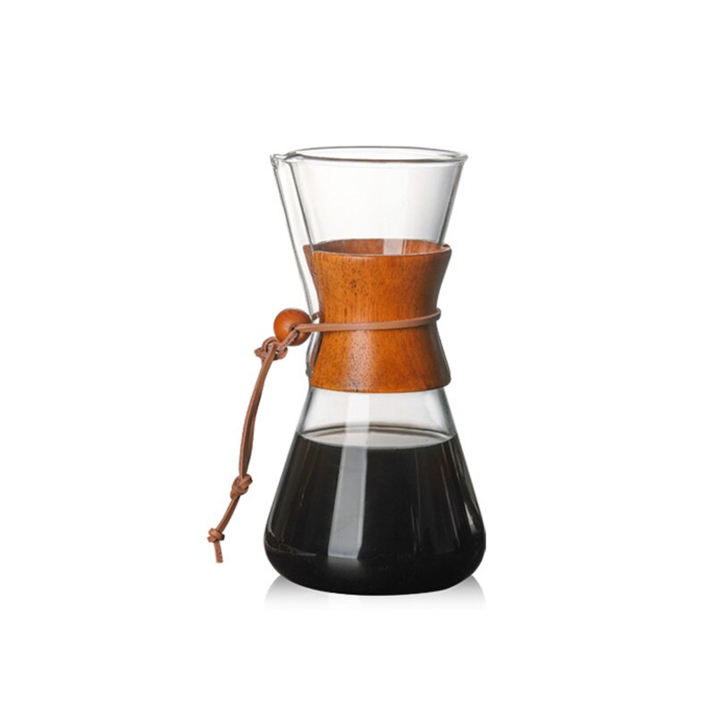Heat Resistant Glass Coffee Pot Reusable Stainless... – Vicedeal