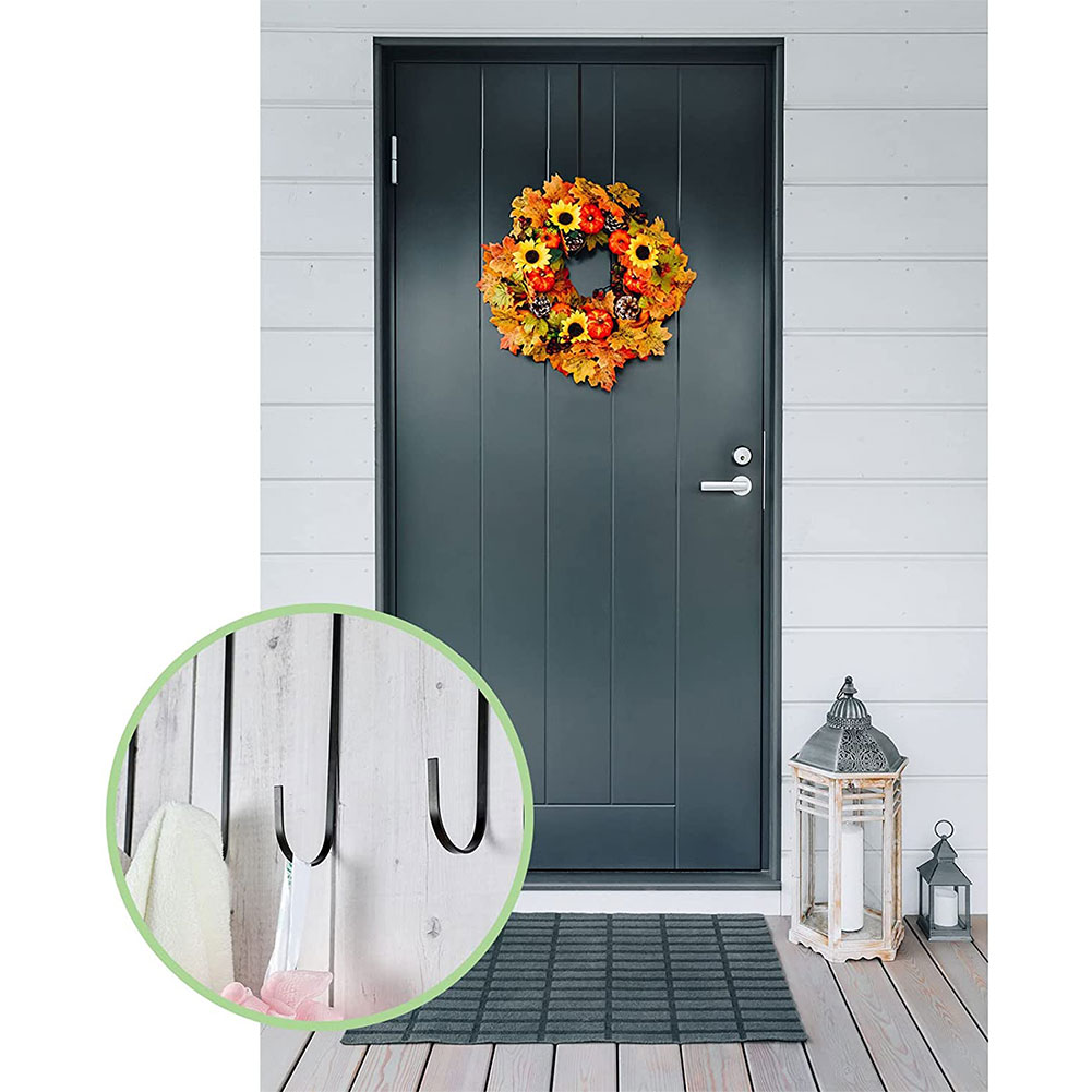 12/15 Inch Christmas Wreath Hanger Hooks Over Door... – Grandado